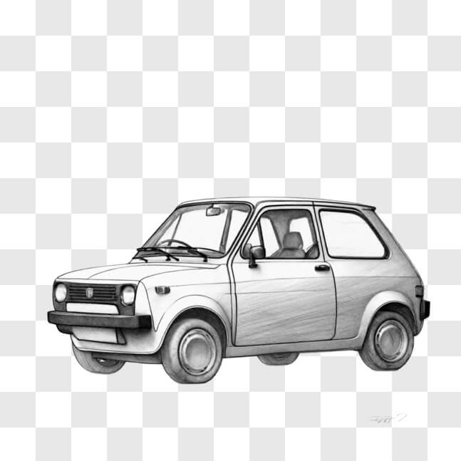 Download Commemorative Drawing: 50th Anniversary of Fiat's First ...