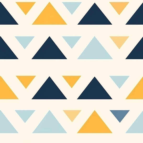 Download Geometric Pattern in Yellow, Blue, and White with Triangles ...
