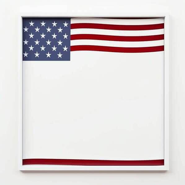 Download American Flag White Frame for Artwork Display Backgrounds ...