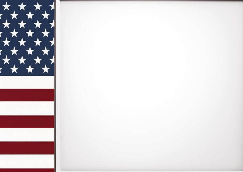 Download American Flag Frame for Commemorative Occasions Backgrounds ...