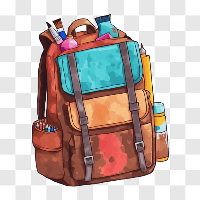 Backpack Cartoon Images - Free Download on Creative Fabrica