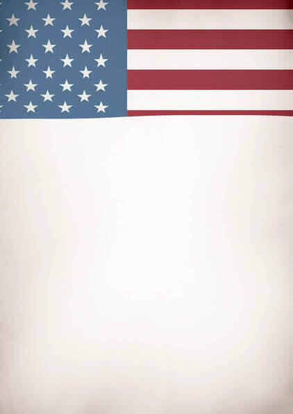 Download American Flag on Paper with White Space Backgrounds Online ...