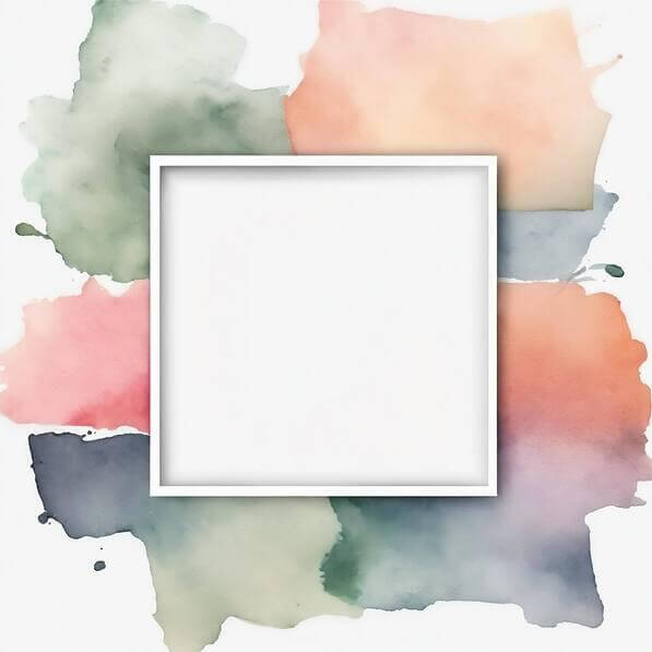 Download Colorful Watercolor Splatter Frame Backgrounds Online ...