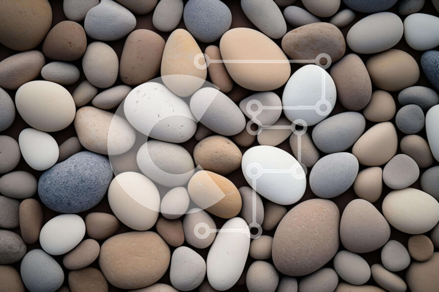 Download Collection of Pebbles in Various Shapes and Sizes Stockphotos ...