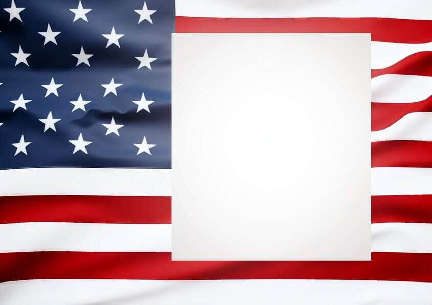 Download American Flag Photo with Blank Space Backgrounds Online ...