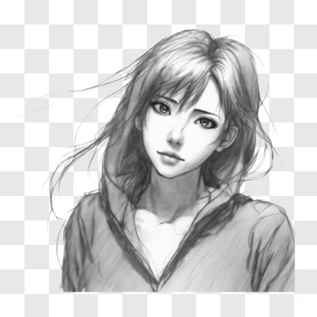Anime Kunstenaar Tekening