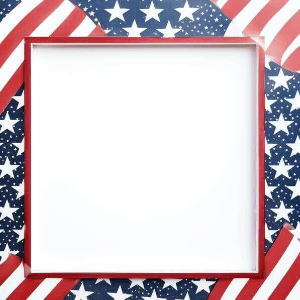 Download Empty Frame with American Flags Background Backgrounds Online ...