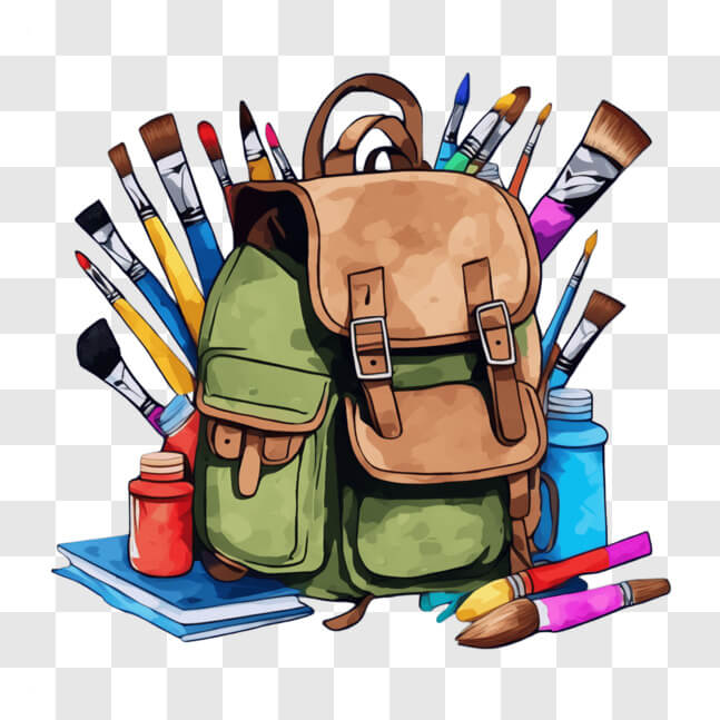 Backpack Cartoon Images - Free Download on Creative Fabrica