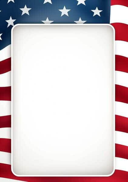 Download American Flag Frame for Displaying Photos and Posters ...