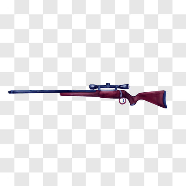 Download Versatile Red and Black Rifle for Various Environments PNG ...