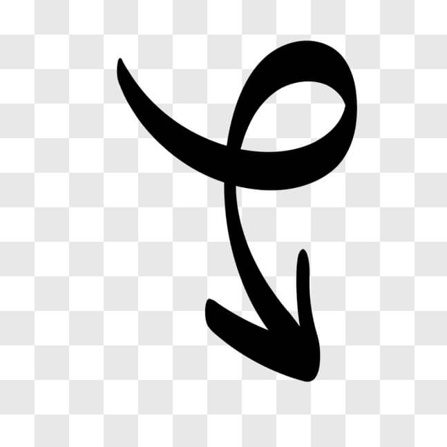 Download Numerology Symbol with Arrow Pointing to Number 9 PNGs Online ...