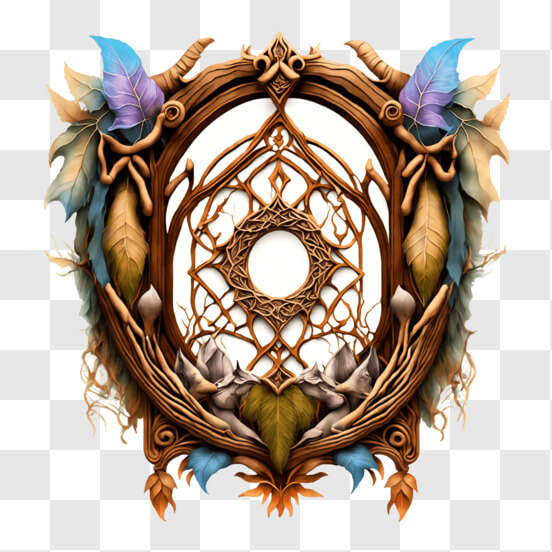 Druid Border Frame PNG - Download Free & Premium Transparent Druid ...