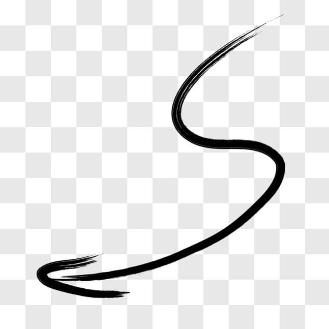 Download S-Shaped Line Drawing - Versatile and Modern PNGs Online ...