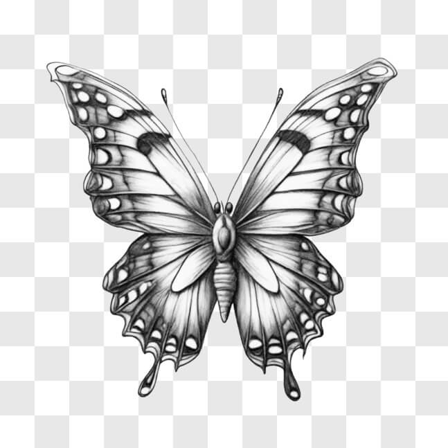 Butterfly Sketches - Download Free Butterfly Sketch Images Online ...