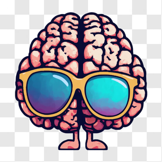 Download Colorful Cartoon Brain Educational Tool Cartoons Online ...