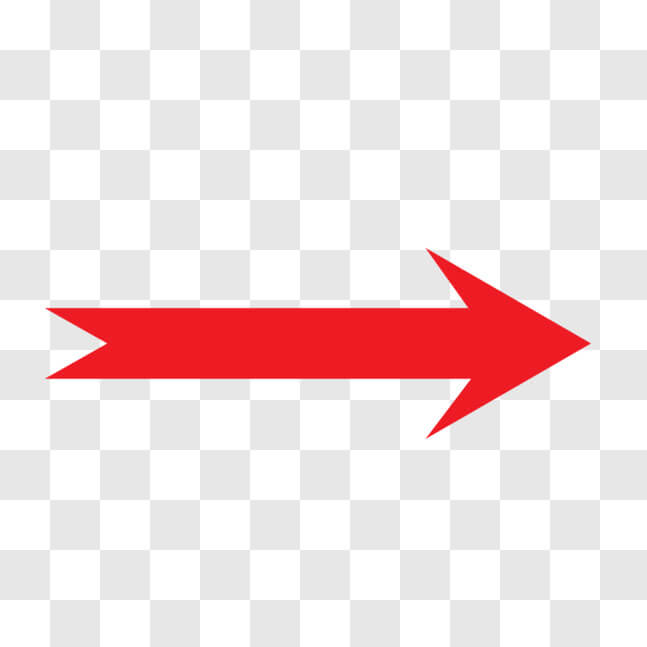 Download Directional Red Arrow on Slanted White Background PNGs Online ...