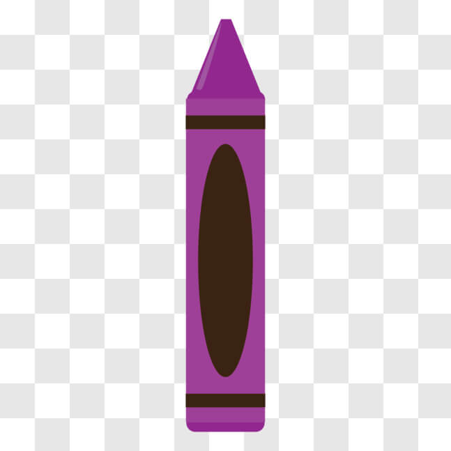 Descarga Lápiz de color morado sobre fondo blanco para colorear y ...