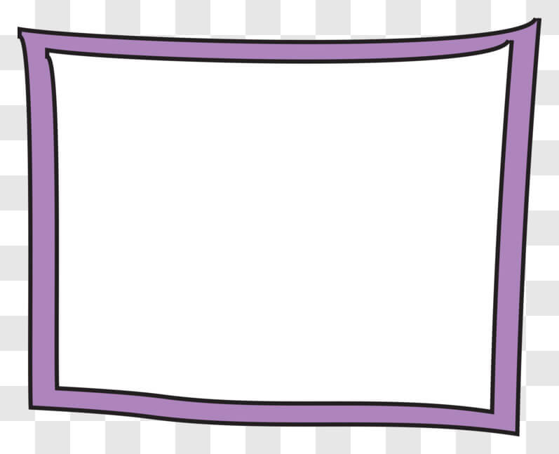 Download Purple Square Frame with White Border PNGs Online - Creative ...