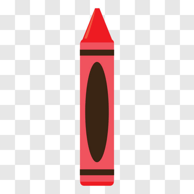 Download Red Crayon on White Background PNGs Online - Creative Fabrica