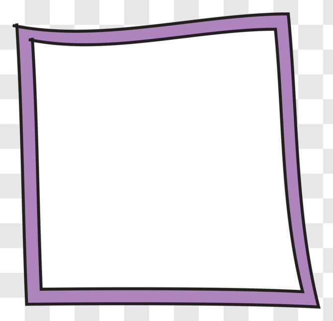 Download Purple Square Frame on White Background PNGs Online - Creative ...