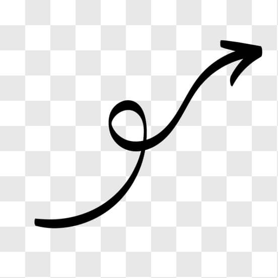 Squiggly Arrow PNG - Download Free & Premium Transparent Squiggly Arrow ...
