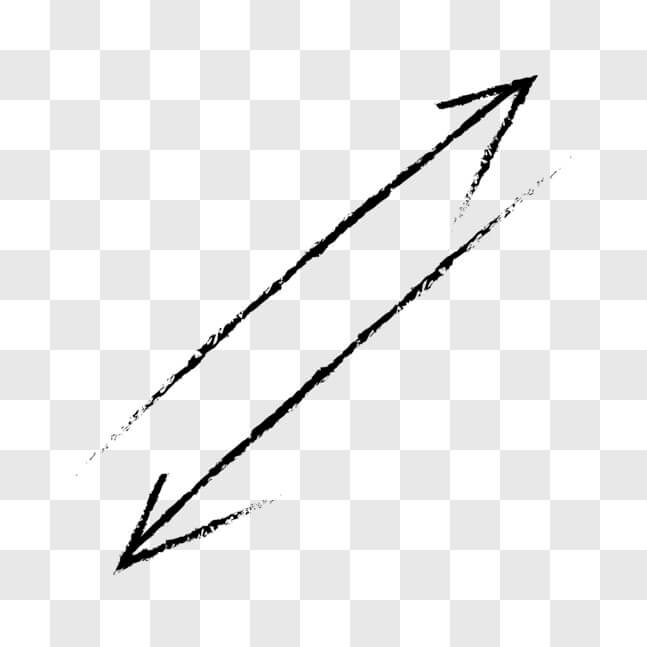 Download Illustration of Parallelism with Two Arrows PNGs Online ...