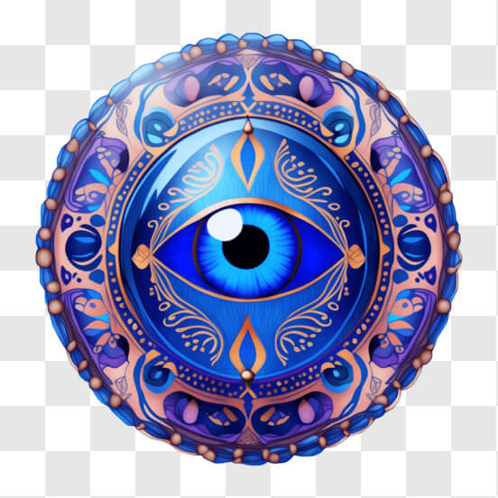 Download Blue Evil Eye Symbol for Protection and Spirituality PNGs ...