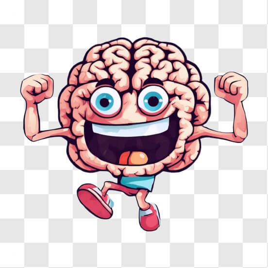 Download Colorful Cartoon Brain Educational Tool Cartoons Online ...