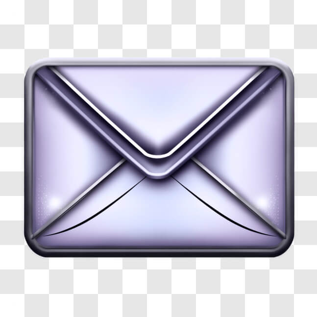 Download Email Envelope Icon on Purple Background PNGs Online ...