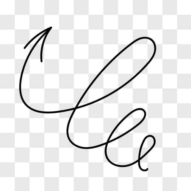Baixe Carta Manuscrita 'L' com Seta para Cima Simbolizando Amor e ...