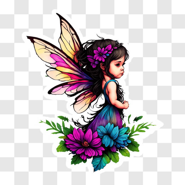Download Adorable Fairy Sticker - Love Yourself First PNGs Online ...