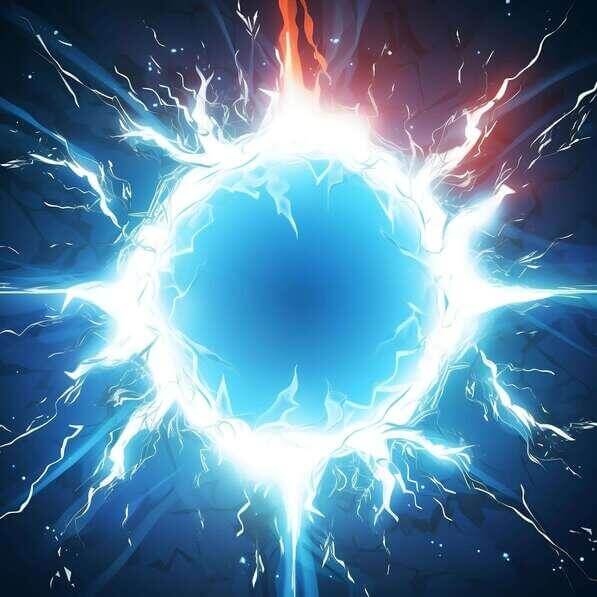 Descarga Círculo azul abstracto con rayos Fondos En Línea - Creative ...