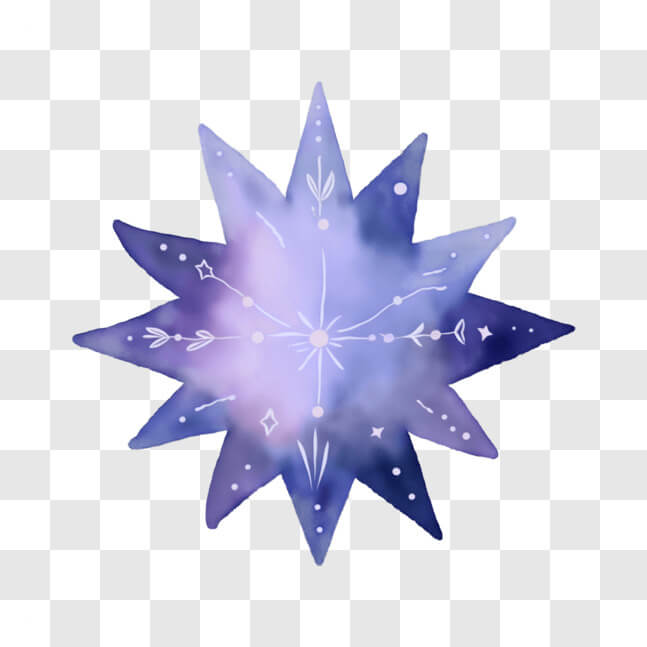 Download Colorful Star-shaped Design with Arrows and Stars PNGs Online ...