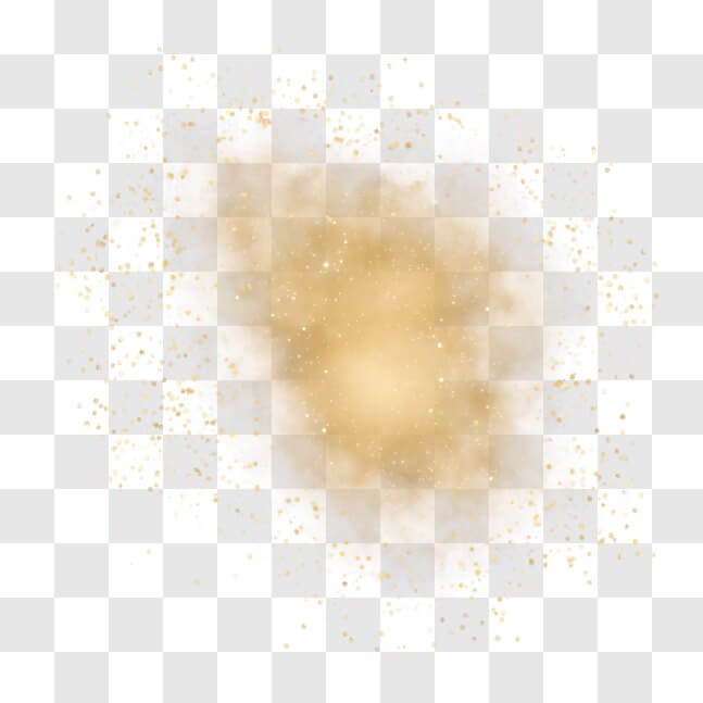 Download Golden Stardust Ball Floating in Air PNGs Online - Creative ...
