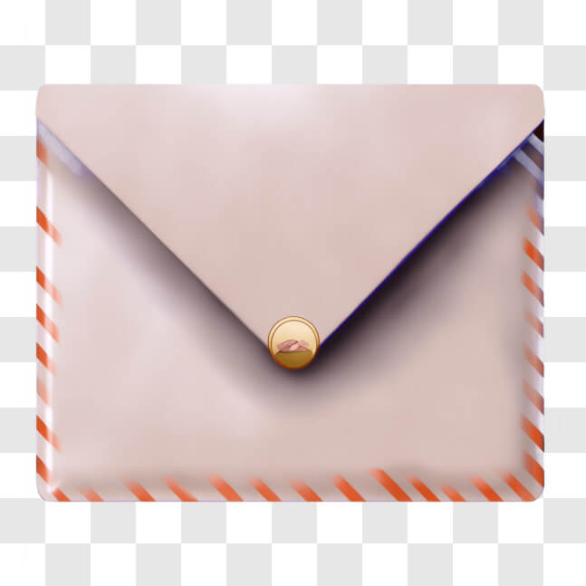 Download Envelope with Button and Postage Stamp PNGs Online - Creative ...