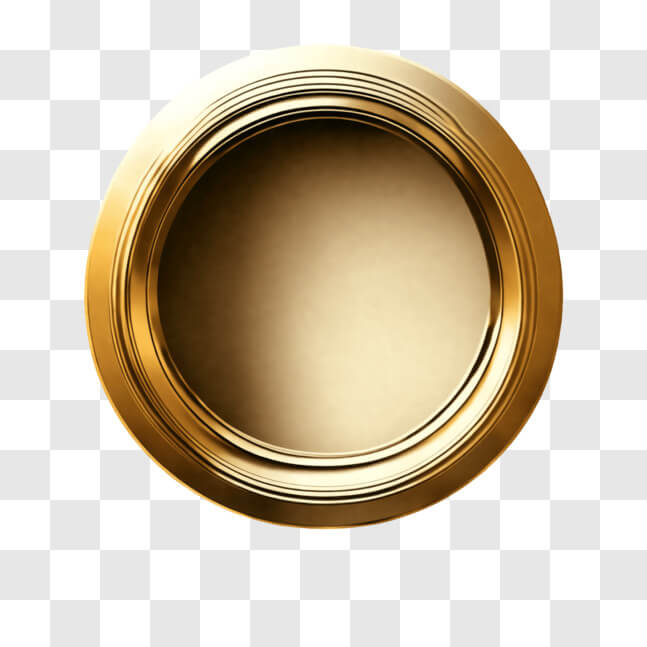 Download Round Gold Object on Black Background PNGs Online - Creative ...