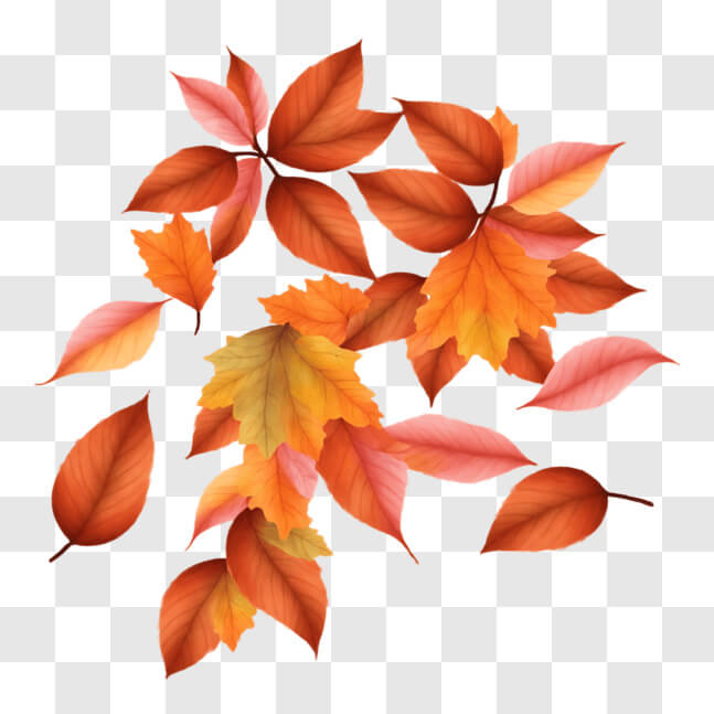 Download Pile of Colorful Fall Leaves for Decoration and Pollination ...
