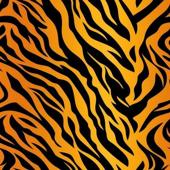 Download Tiger Stripe Pattern in Vibrant Orange and Black Patterns ...