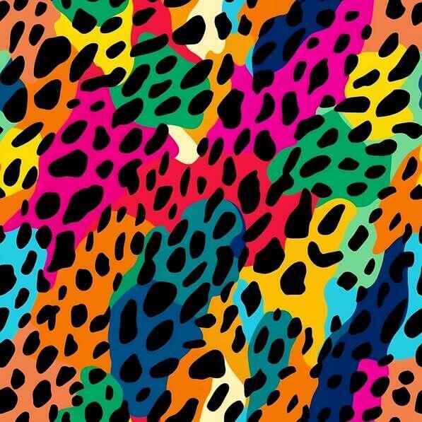 Download Colorful Leopard Print Pattern for Abstract Background ...