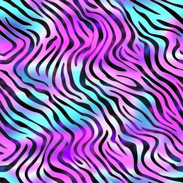 Download Seamless Zebra Stripes Pattern in Purple, Blue, and Black ...