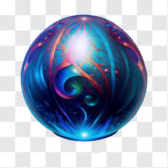 Download Colorful Abstract Design with Lights and Stars PNGs Online ...