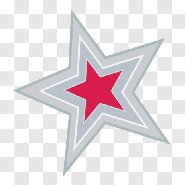 Download Red and Gray Star Logo for Organizations and Events PNGs ...