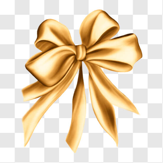 Descarga Lazo dorado en fondo negro para decoración de regalos PNGs En ...