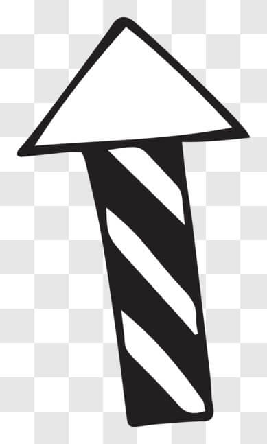 Download Black and White Upward Arrow Symbol PNGs Online - Creative Fabrica