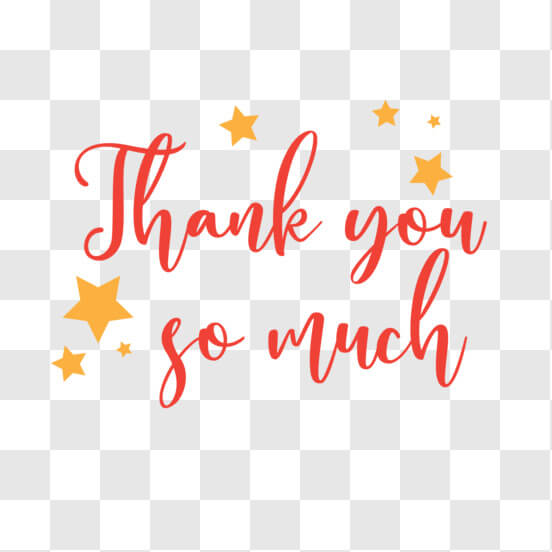 Download Thank You Card with Floral Elements PNGs Online - Creative Fabrica