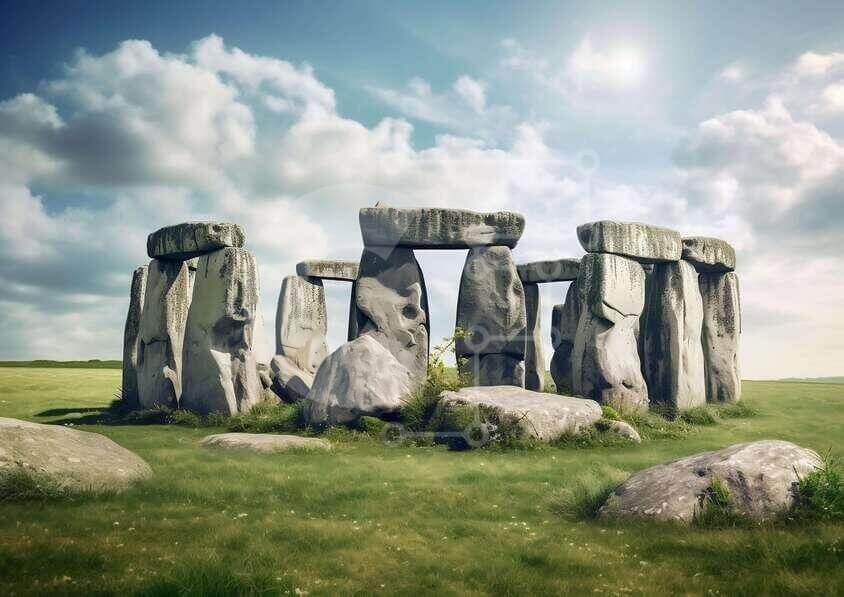 Stonehenge: A Glimpse into Ancient Civilization stock photo | Creative ...