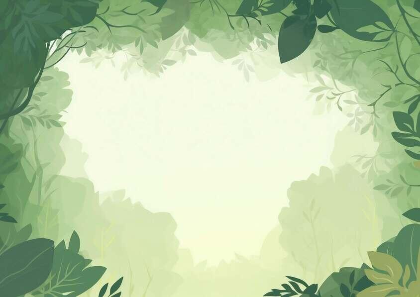 Download Lush Green Forest Background with Leaves and Trees Backgrounds ...
