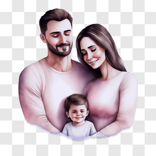 Pobierz narzędzie Szczęśliwa Rodzina Przytulająca Swoje Dzieci PNGs ...