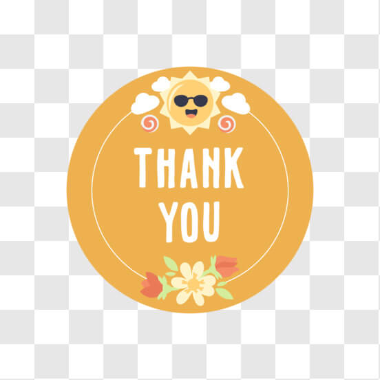 Download Thank You Sign with Cursive Script PNGs Online - Creative Fabrica