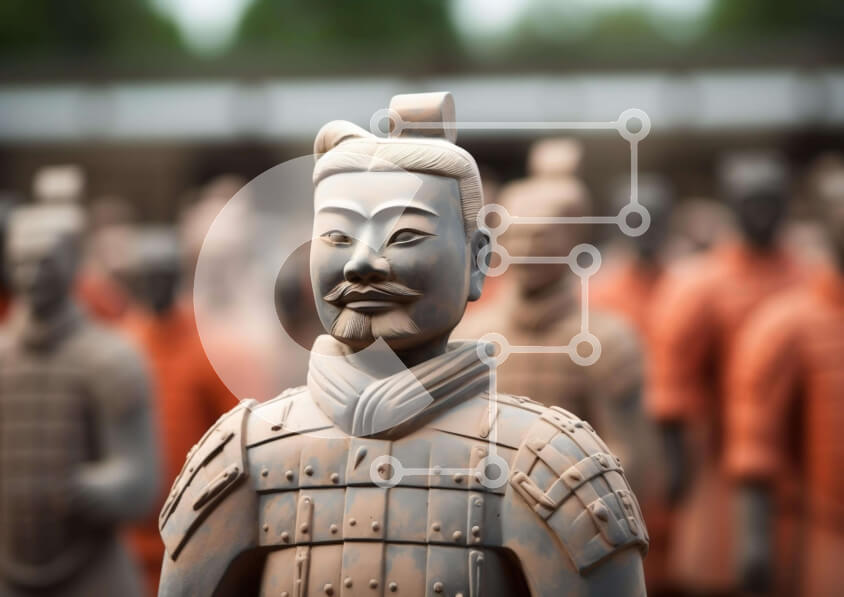 Download Terracotta Warriors Statues in Ancient Artifact Collection ...